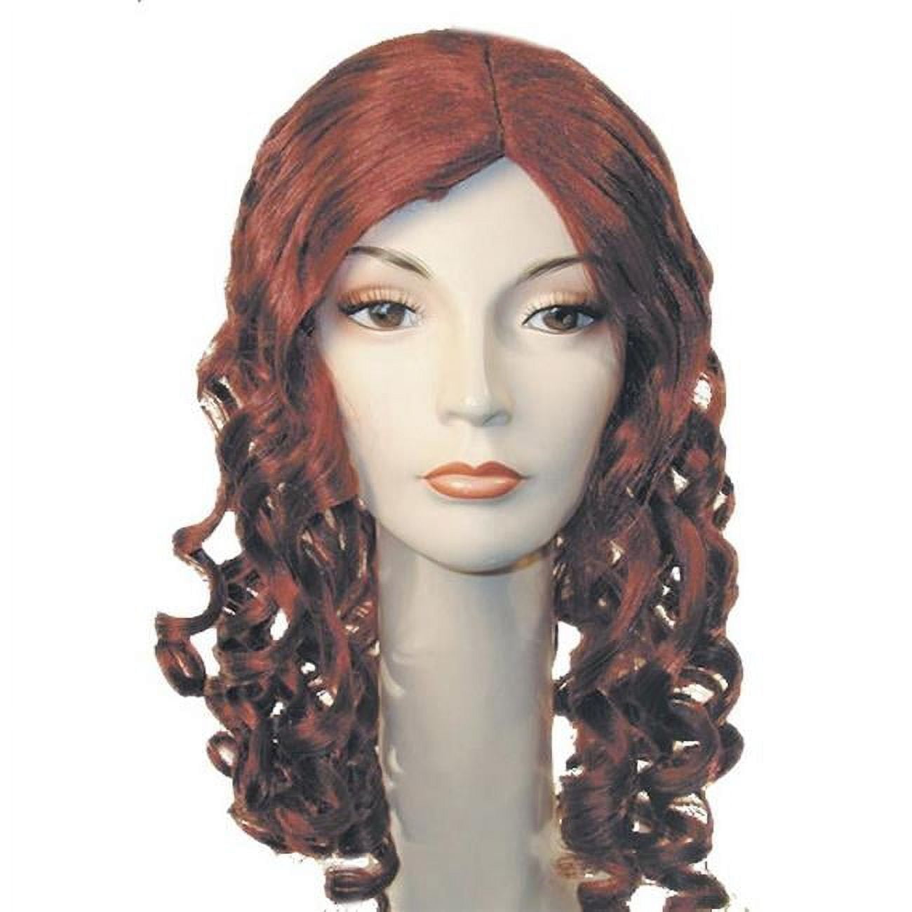 Lacey Wigs LW481LCBN 1860 Banana Curl Civil War Wig, Light Chest Brown ...