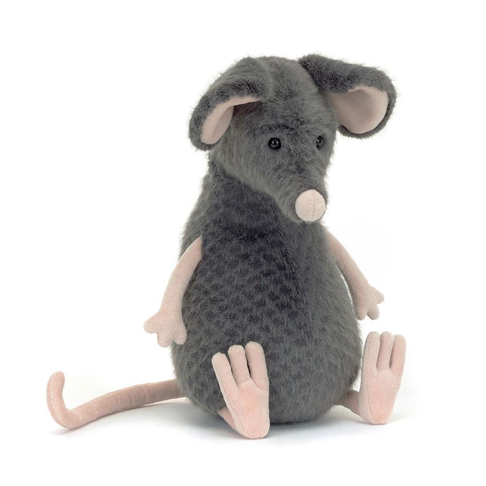 Lachlan Sad Rat Plush Toy - Soft Emotional Support Stuffed Animal ...