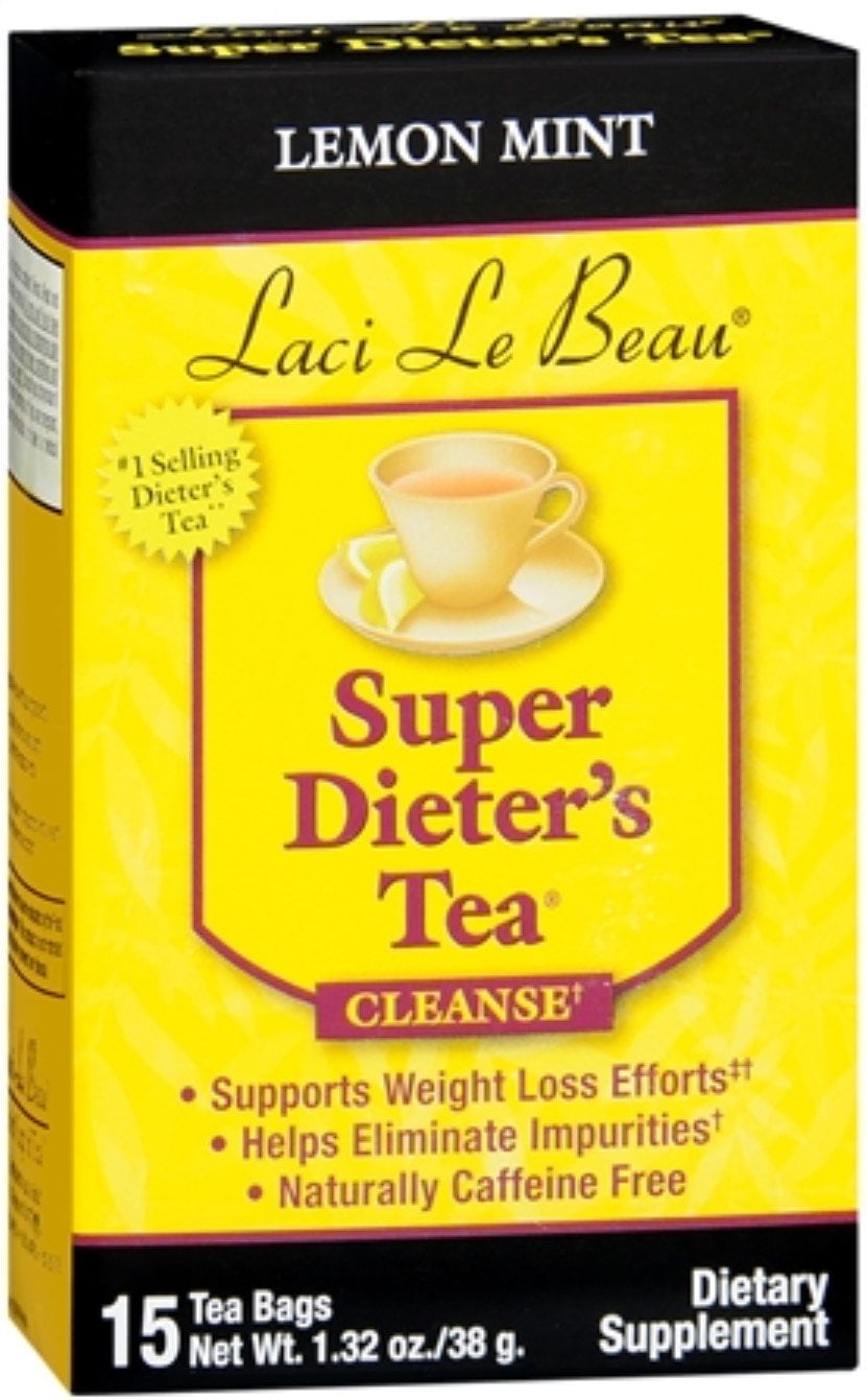 Laci Le Beau Super Dieter's Tea Lemon Mint 15 Each - Walmart.com