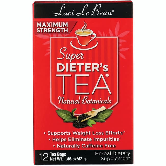 Laci Le Beau Maximum Strength Herbal Slimming Super Diet's Tea, All ...