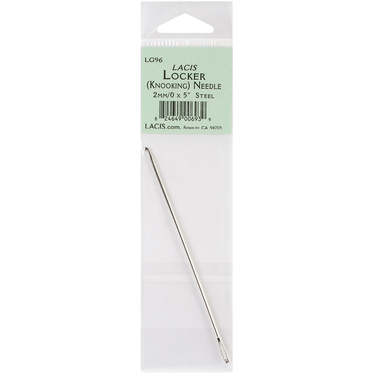 Lacis Locker/Knooking Steel Needle 5"X2mm-Size 0 - Walmart.com
