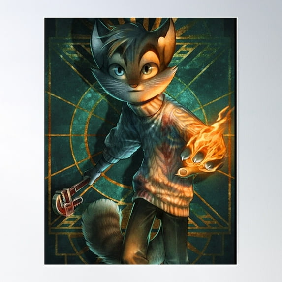 Lackadaisy Poster Wall Art, Modern Wall Decor For Living Room Bedroom ...