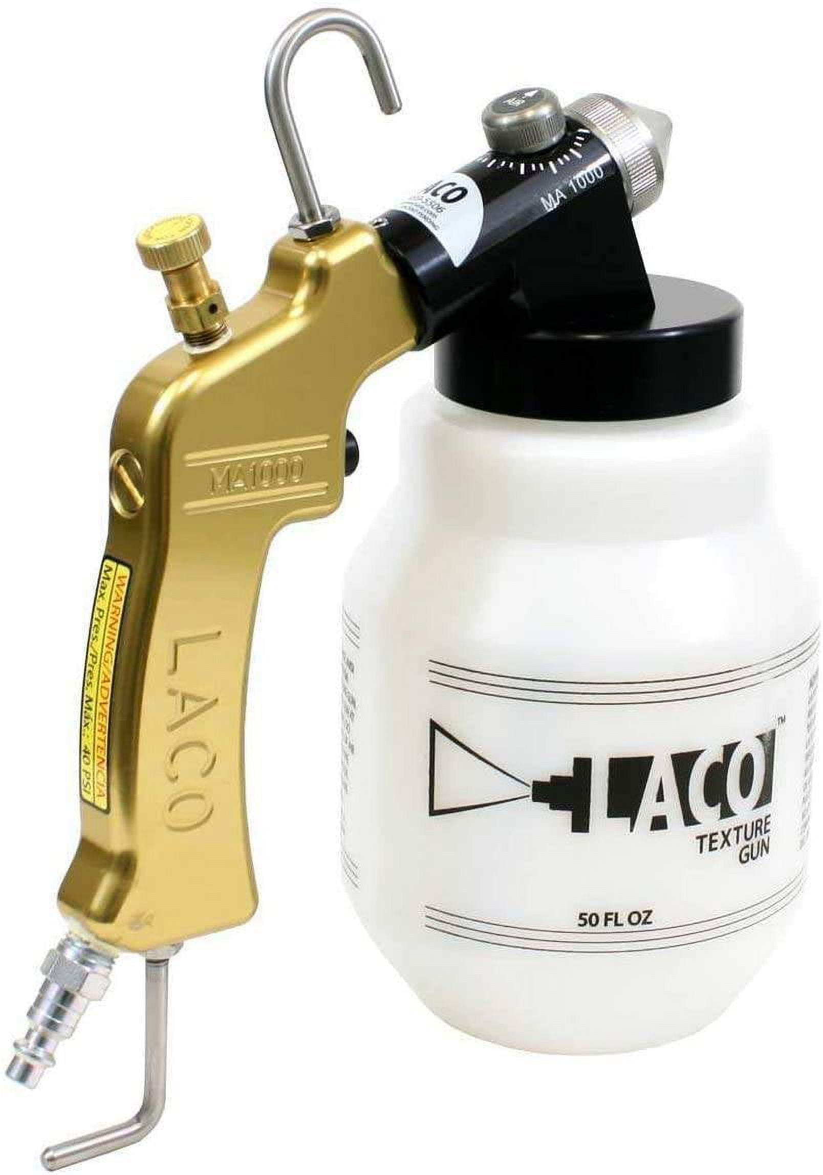 Laco MA1000 Air Texture Patch Gun for Drywall Repair and Remodeling ...