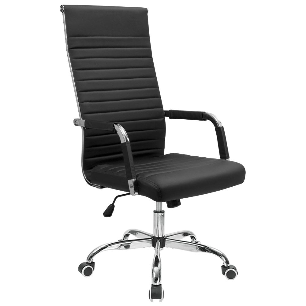 Lacoo High-Back Ergonomic Office Desk Chair, Faux Leather Executive ...