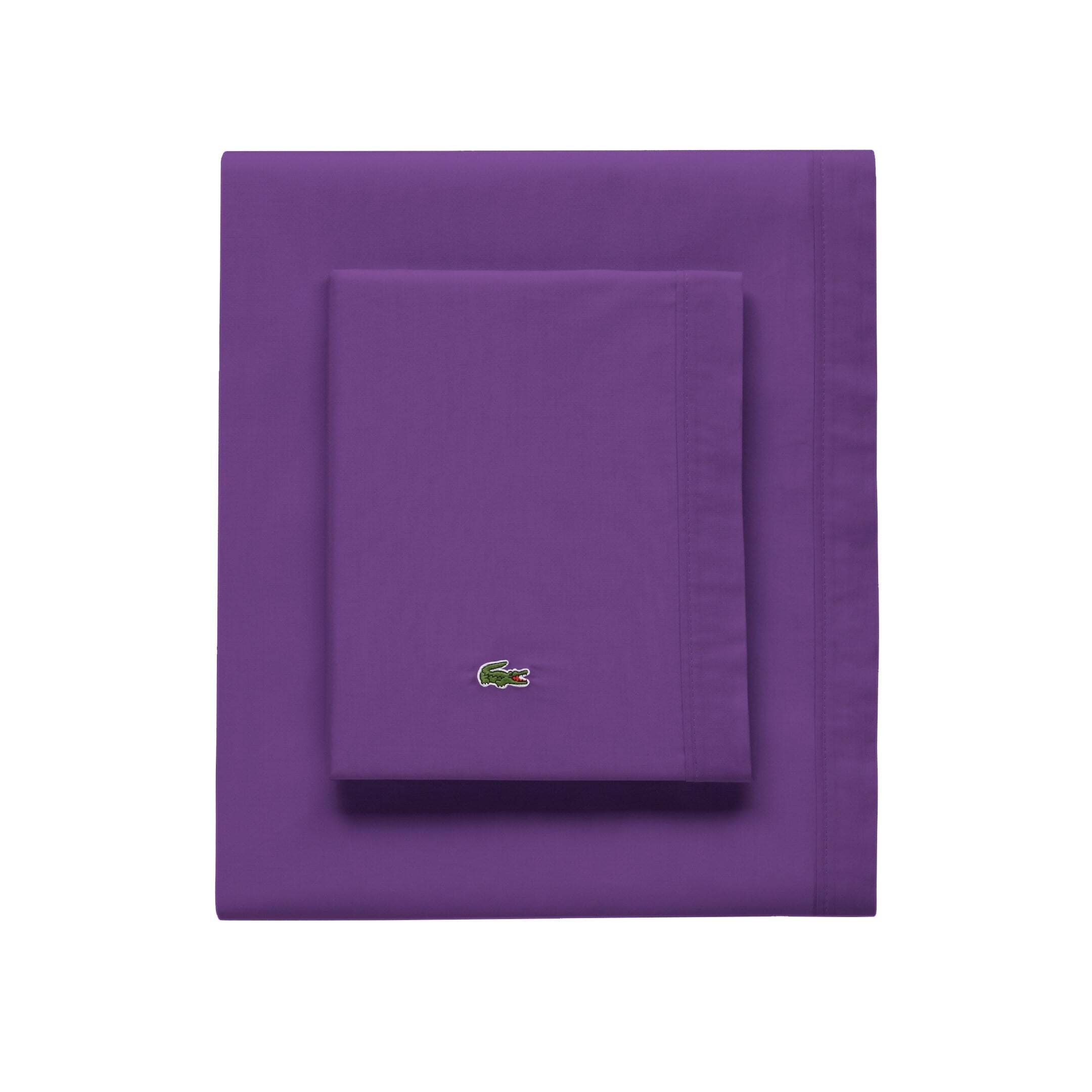 Lacoste 3-Piece 220 Thread Count Cotton Bed Sheet Set, Full – Machine ...