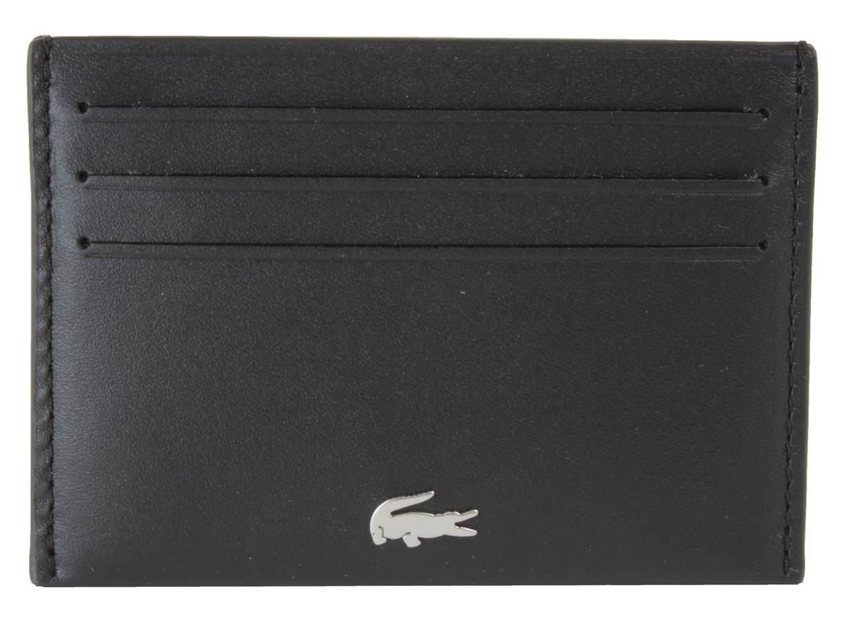 Lacoste Credit Card Wallet, Black - Walmart.com