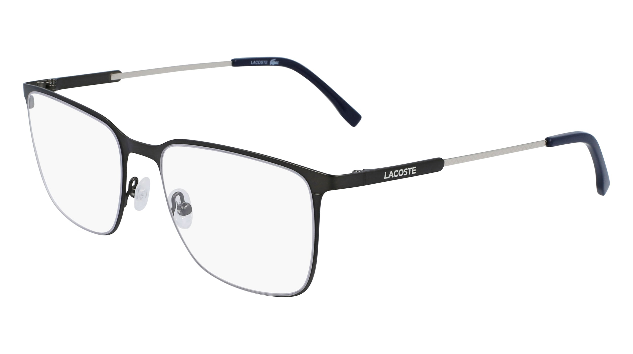 Lacoste Demo Rectangular Men's Eyeglasses L2287 021 55 - Walmart.com
