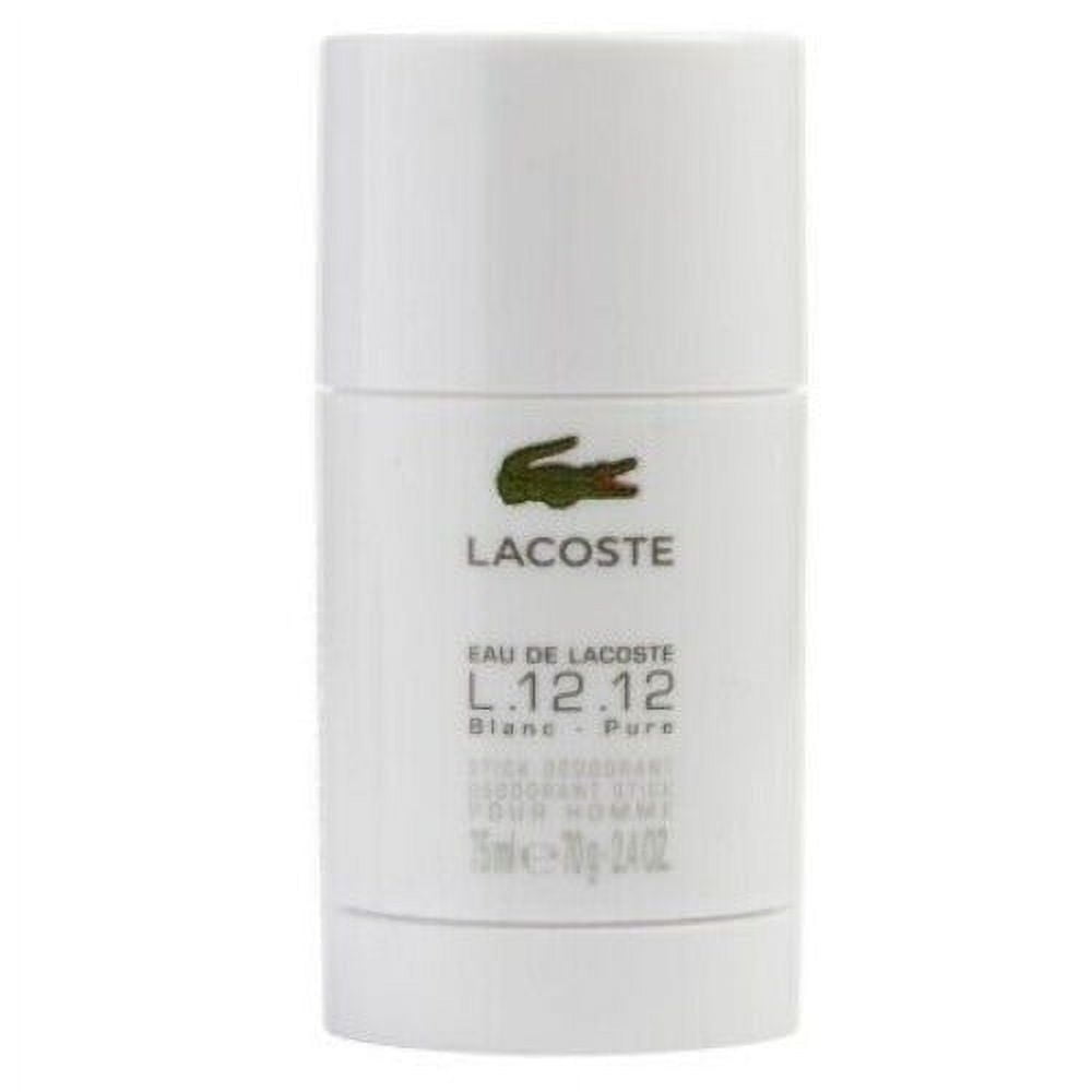 Lacoste Eau De Lacoste L.12.12 Blanc Pure Deodorant 2.4 Oz Deodorant ...