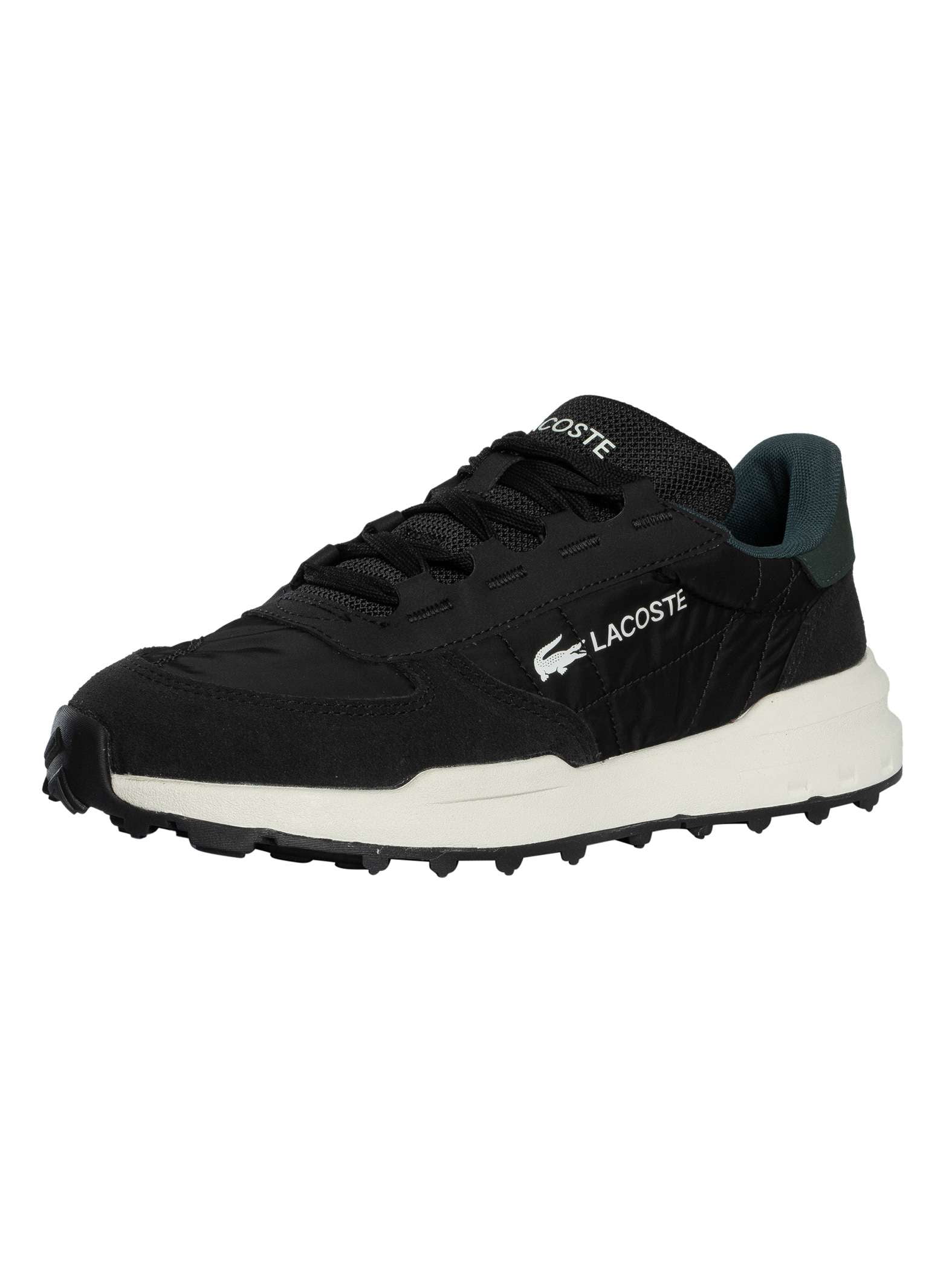 Lacoste Elite ActV Evo Trainers, Black - Walmart.com