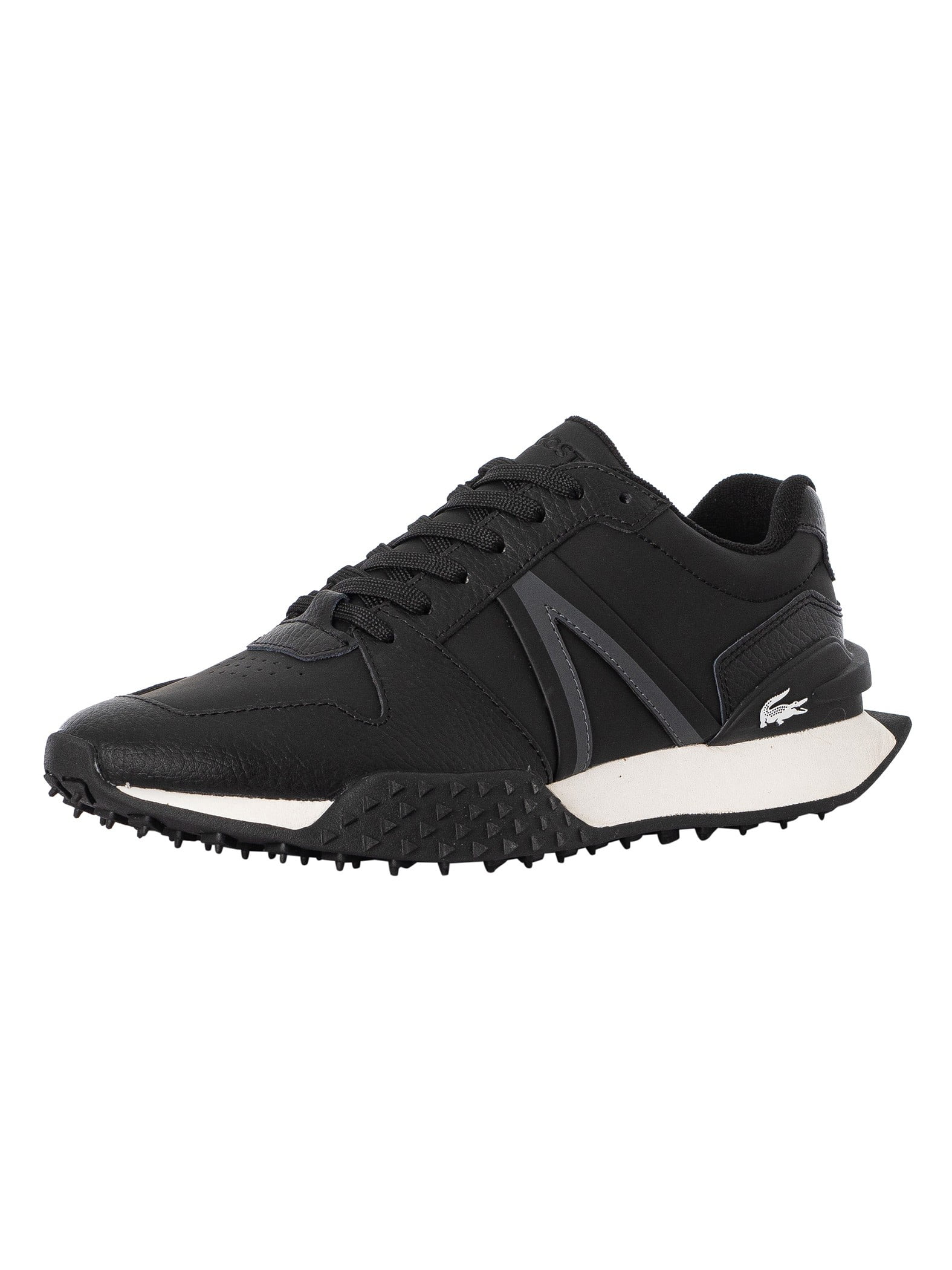 Lacoste L-Spin Deluxe 124 1SMA Trainers, Black - Walmart.com