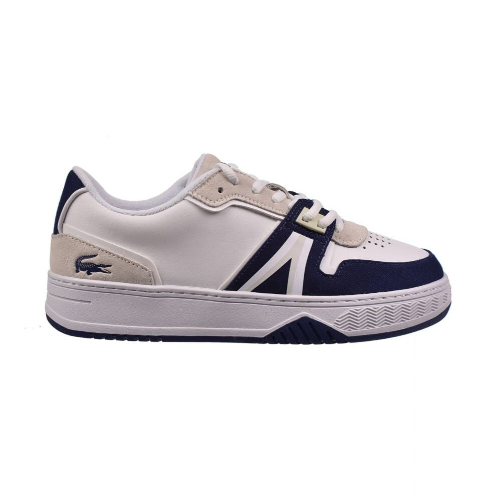 Lacoste L001 124 6 Men's Shoes White/Navy 747sma0057-042 - Walmart.com