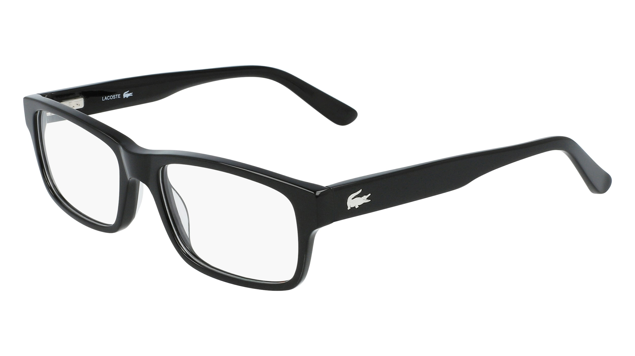Lacoste L2705 Full Rim Rectangle Black Eyeglasses - Walmart.com Lacoste L2705 Full Rim Rectangle Black Eyeglasses - Walmart.com