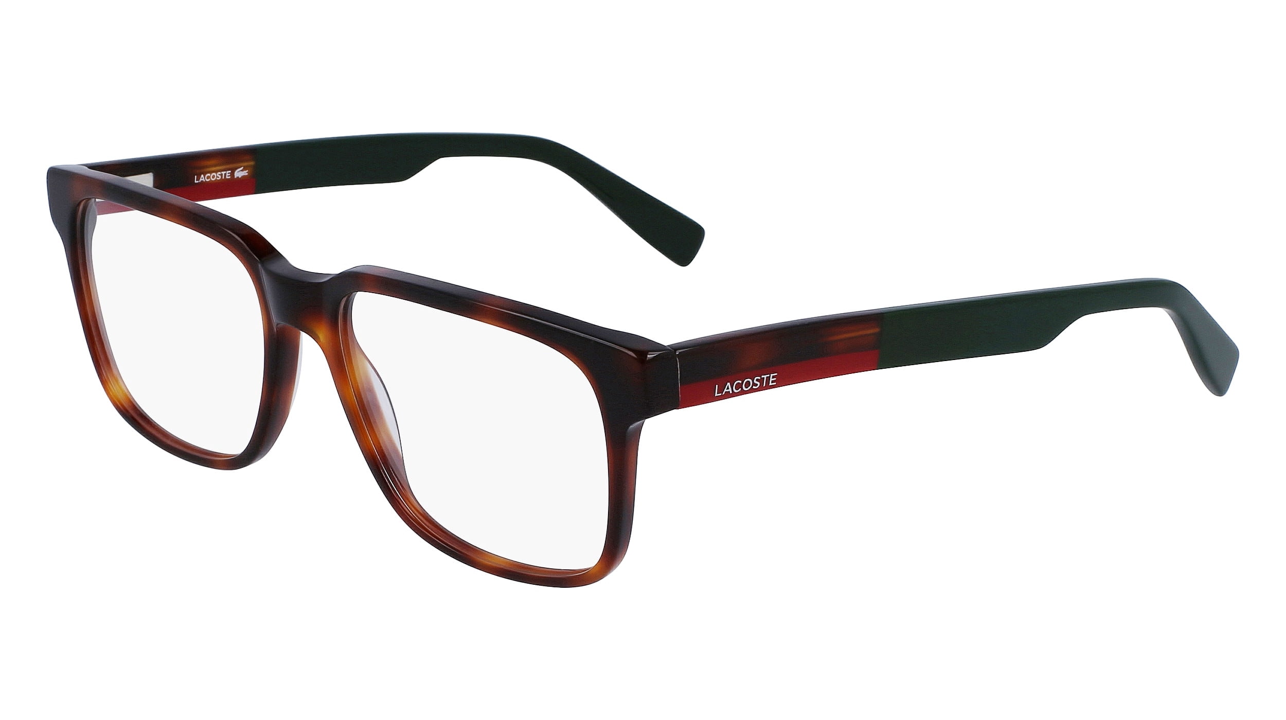 Lacoste L2908 240 Men's Tortoise Plastic Full Rim Frame Eyeglasses ...