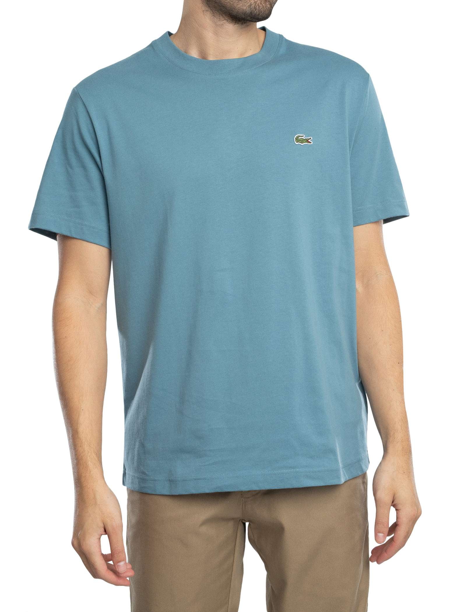 Lacoste Logo Classic T-Shirt, Blue - Walmart.com