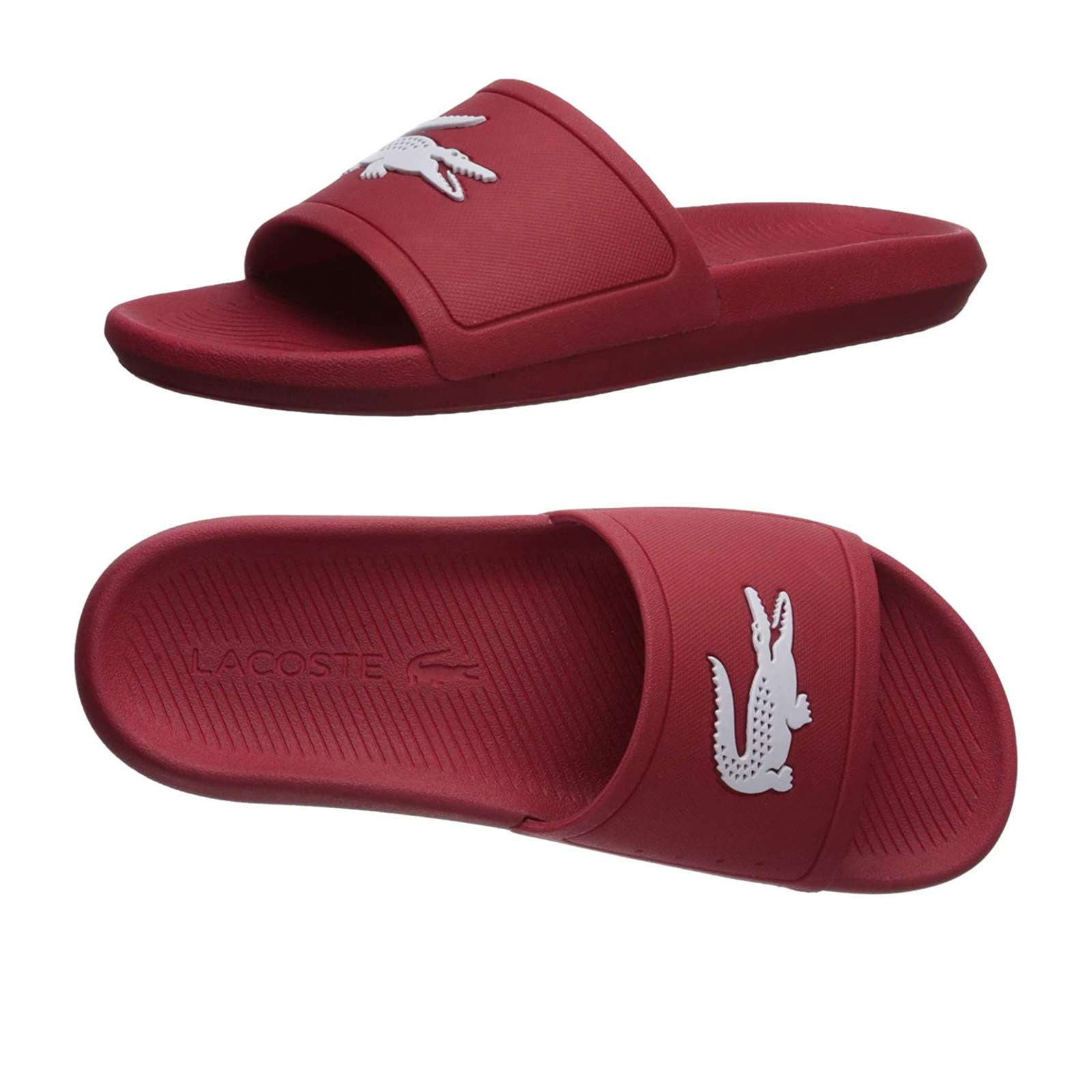Lacoste Men Croco Slide Sandals - Walmart.com