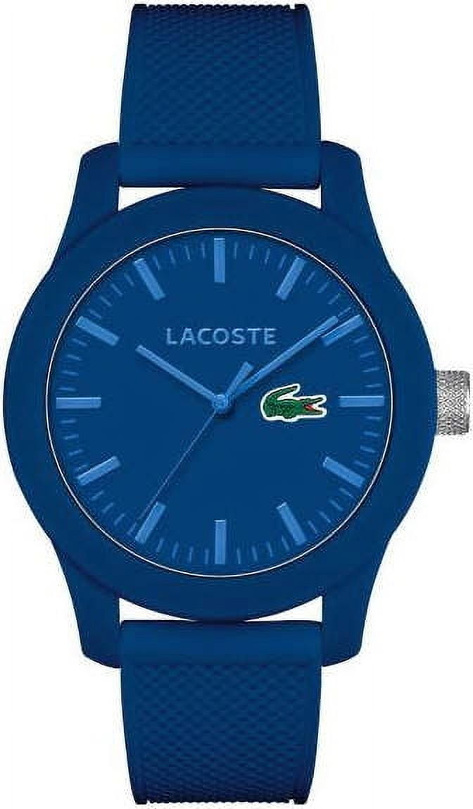 Buy Lacoste Men's Red Textured Band Watch at Ubuy Philippines