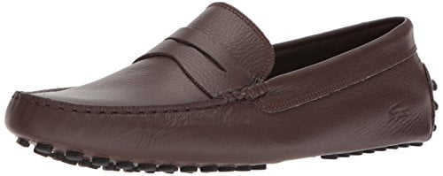 Lacoste Men?s Concours Shoes, Brw/Black leather, 10 Medium US - Walmart.com