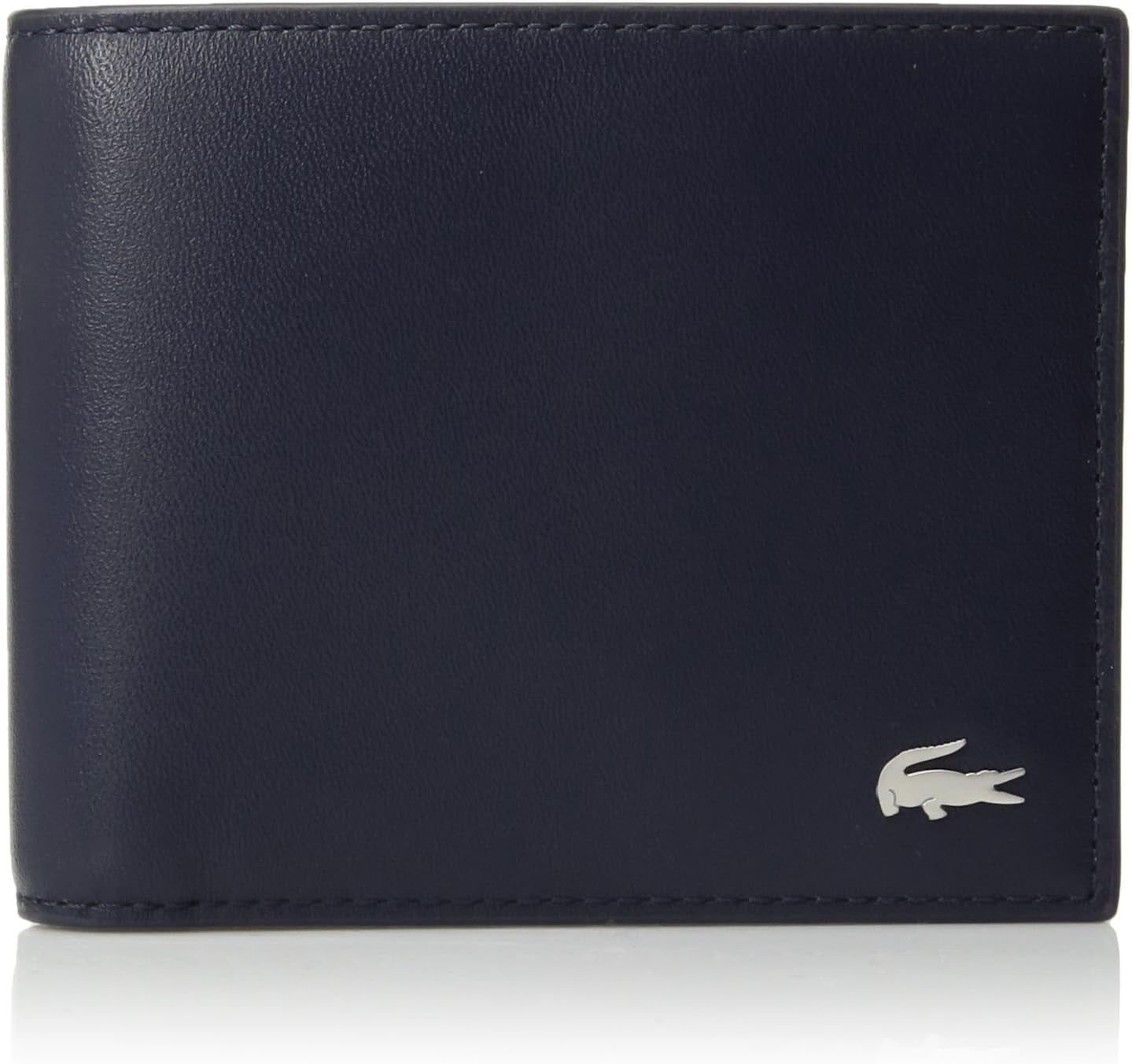 Lacoste Men's Fitzgerald Small Billfold Wallet One Size Peacoat Blue ...