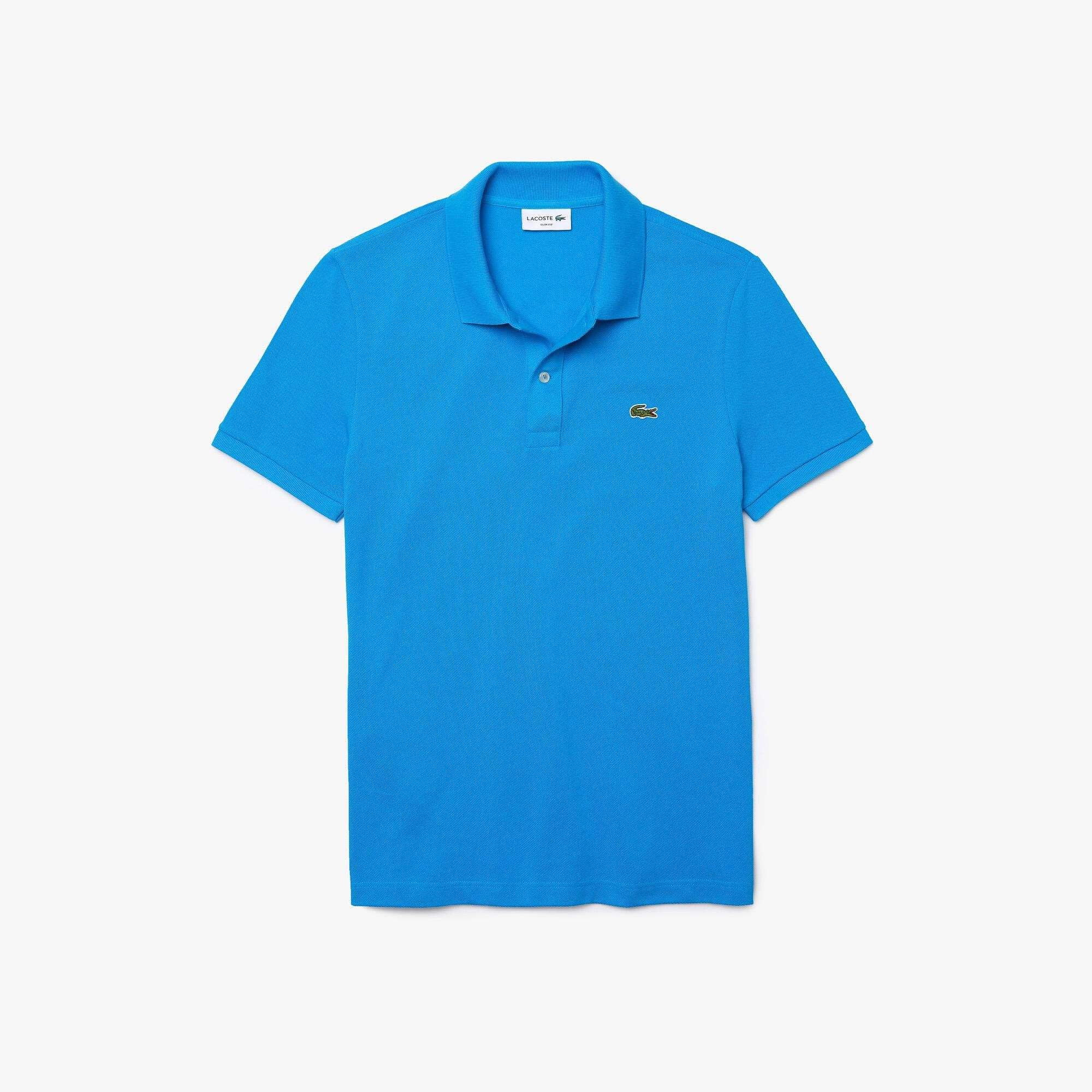 Lacoste Men's Original L.12.12 Slim Fit Petit Pique Cotton Polo Shirt ... Lacoste Men's Original L.12.12 Slim Fit Petit Pique Cotton Polo Shirt ...