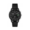 Lacoste Men's TR90 Quartz Watch with Rubber Strap, Black, 21 (Model ...