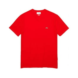 Lacoste Red Crocodile Logo T Shirt 3 S Walmart