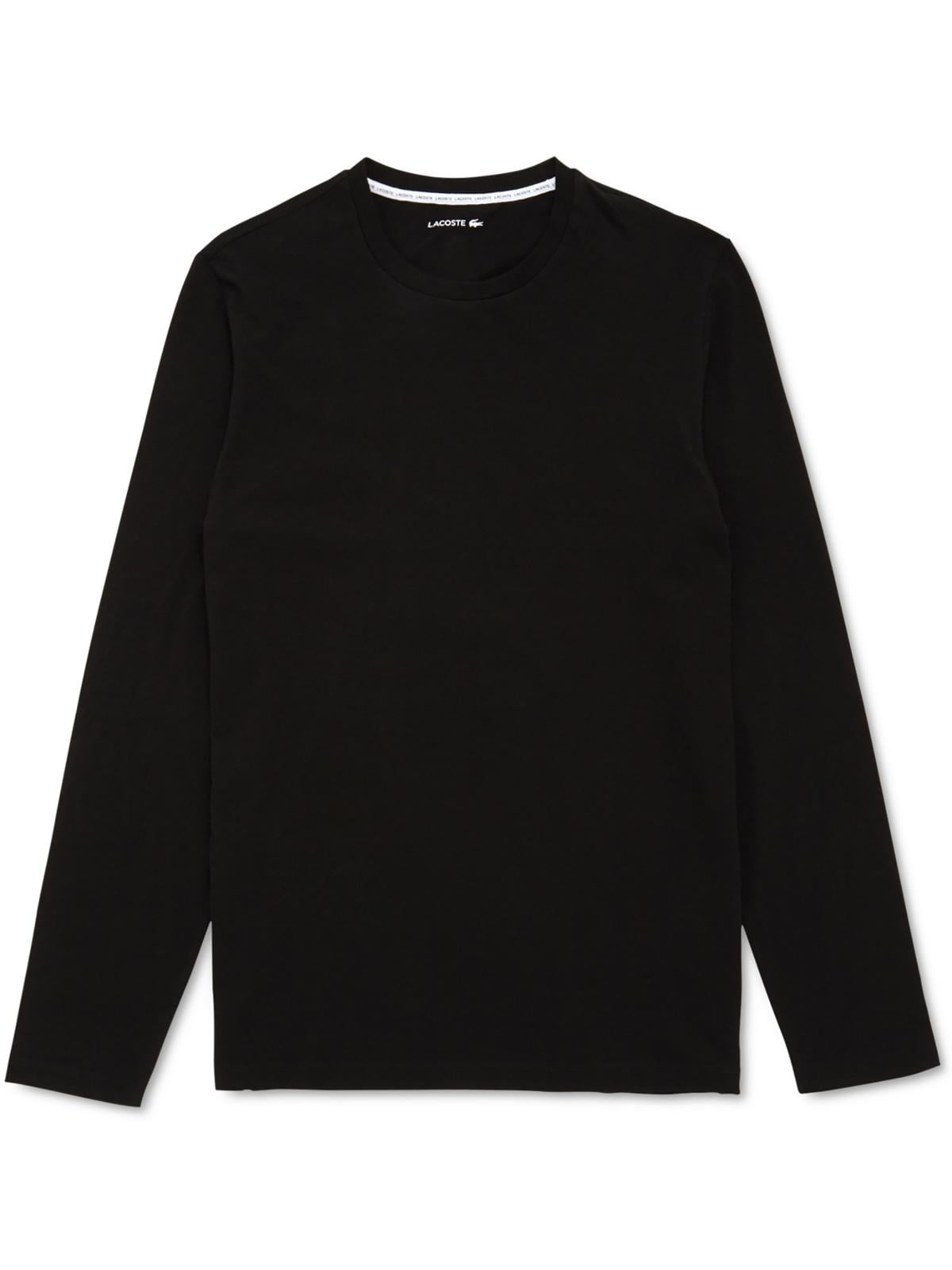 Lacoste Mens Jersey Nightwear Sleep Shirt - Walmart.com