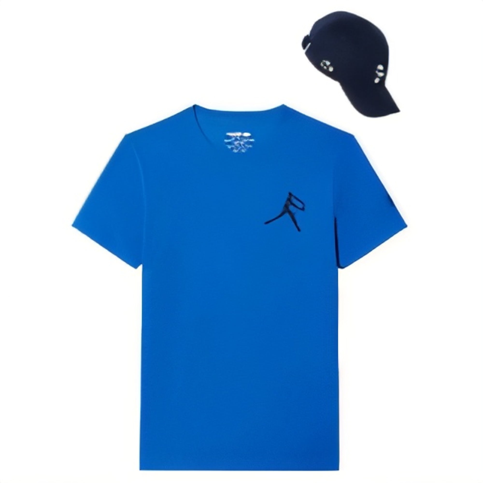 Lacoste Novak Fan Capsule Kit Men's Tennis Tee and Cap - M - Walmart.com