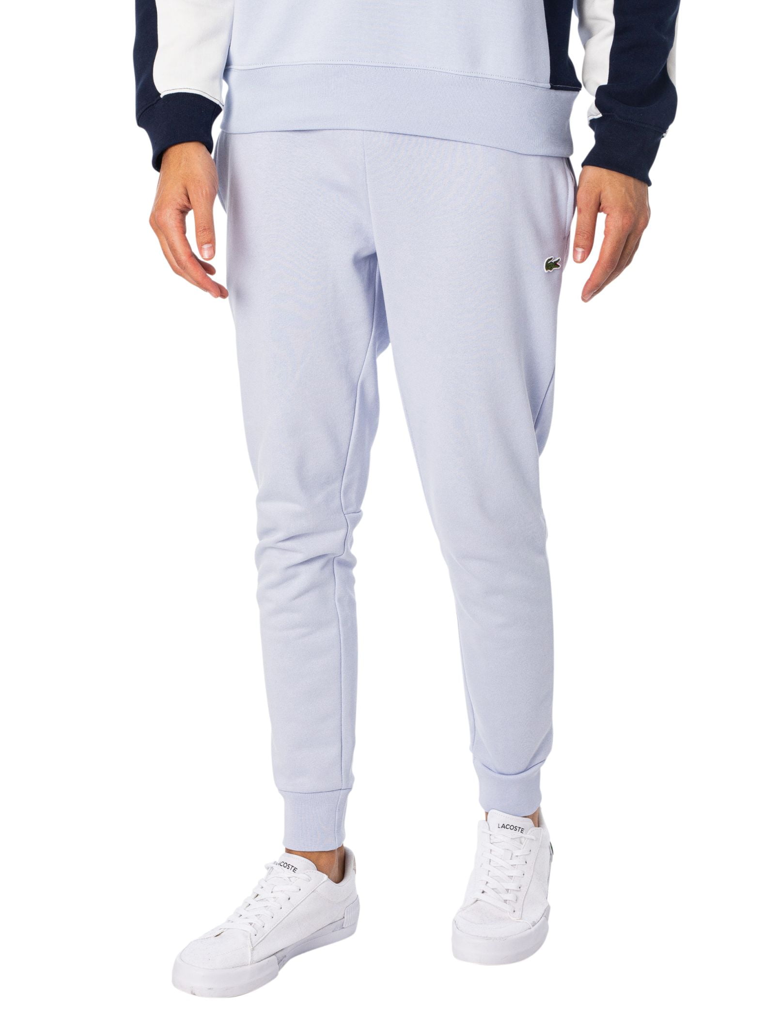 Lacoste Organic Cotton Logo Joggers, Blue - Walmart.com