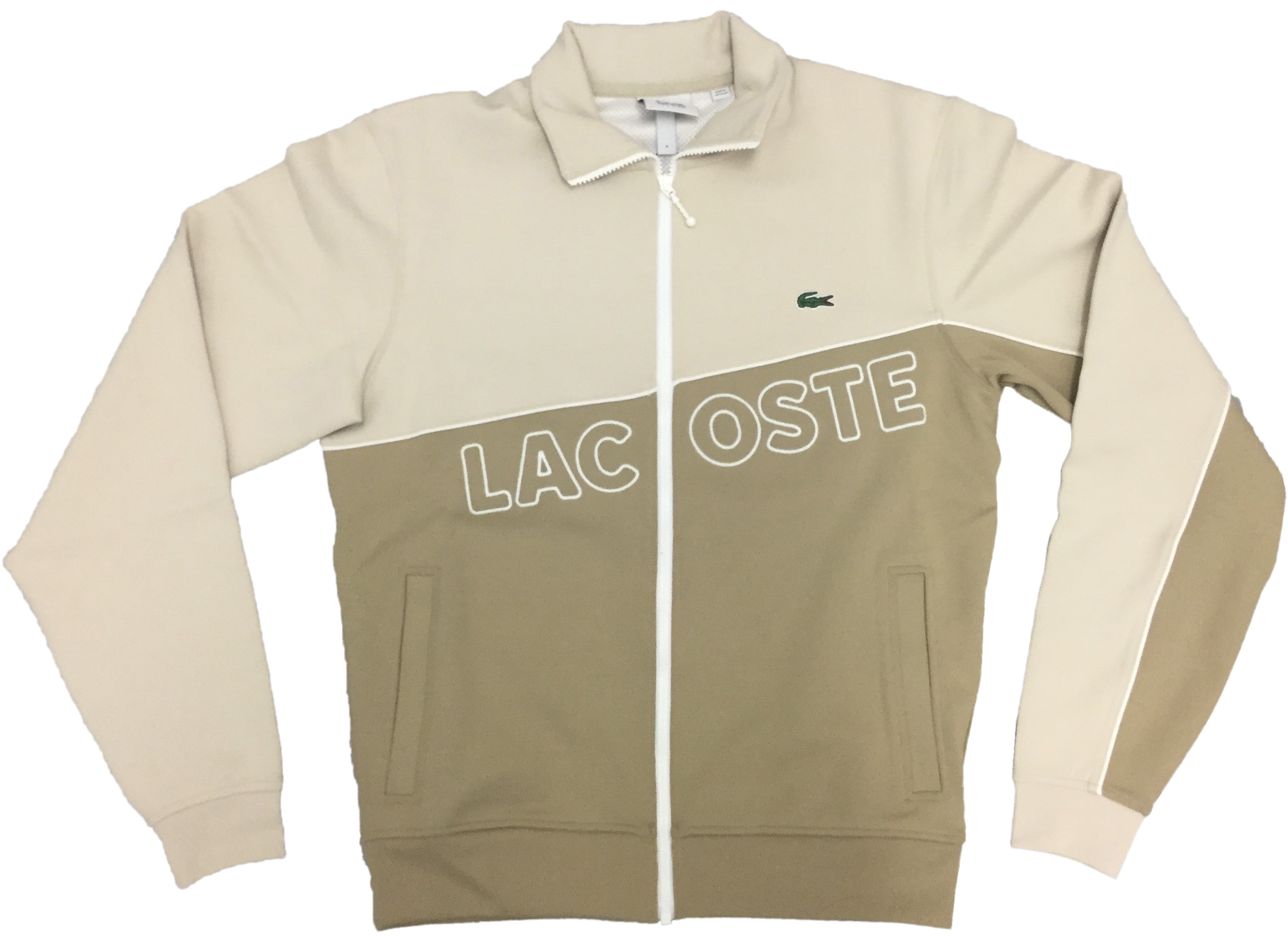 Lacoste Sabler/Viennese LIVE Colourblock Neoprene Tracksuit Jacket - L ...