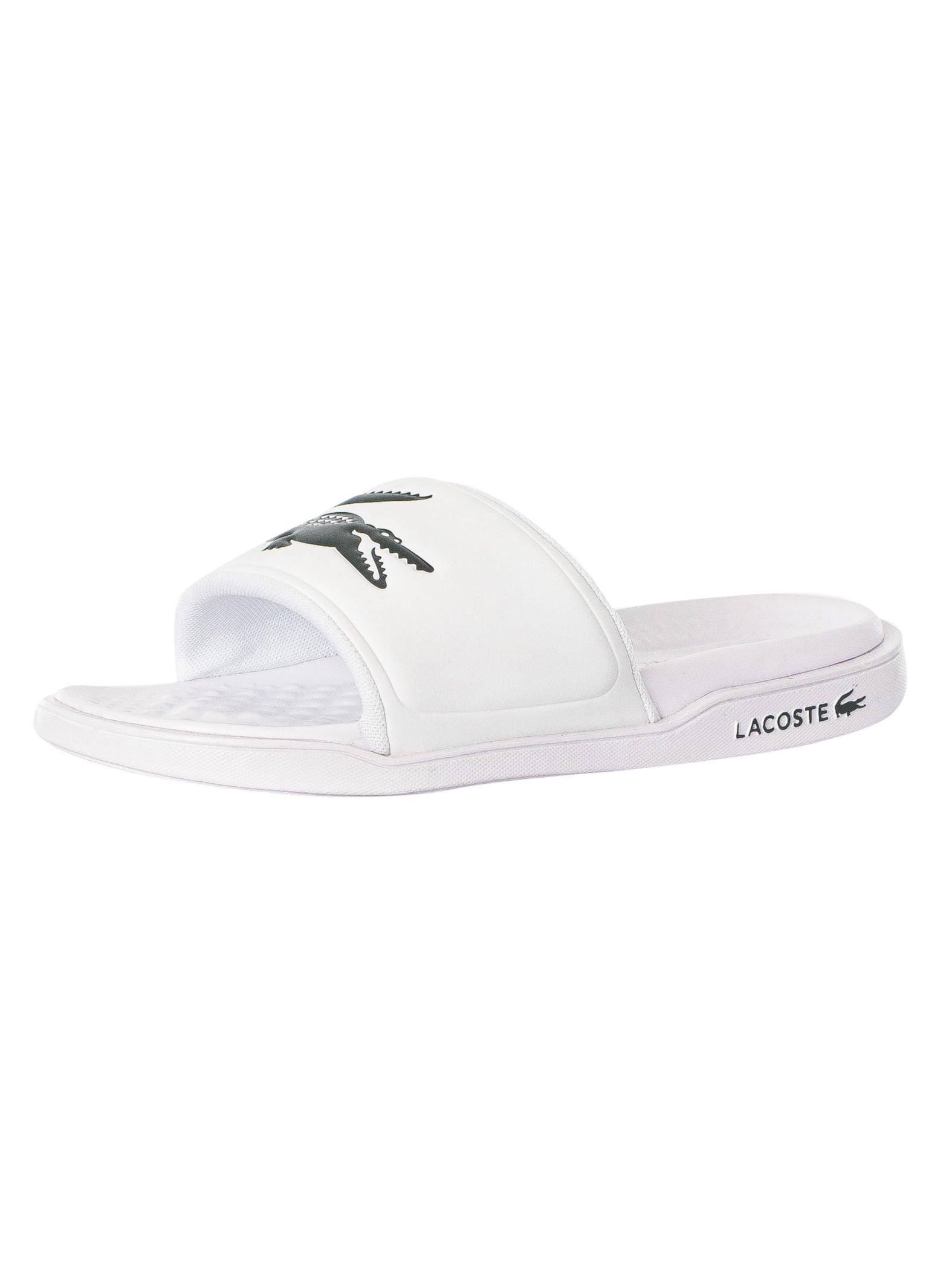 Lacoste Serve Dual 09221 CMA Sliders, White - Walmart.com