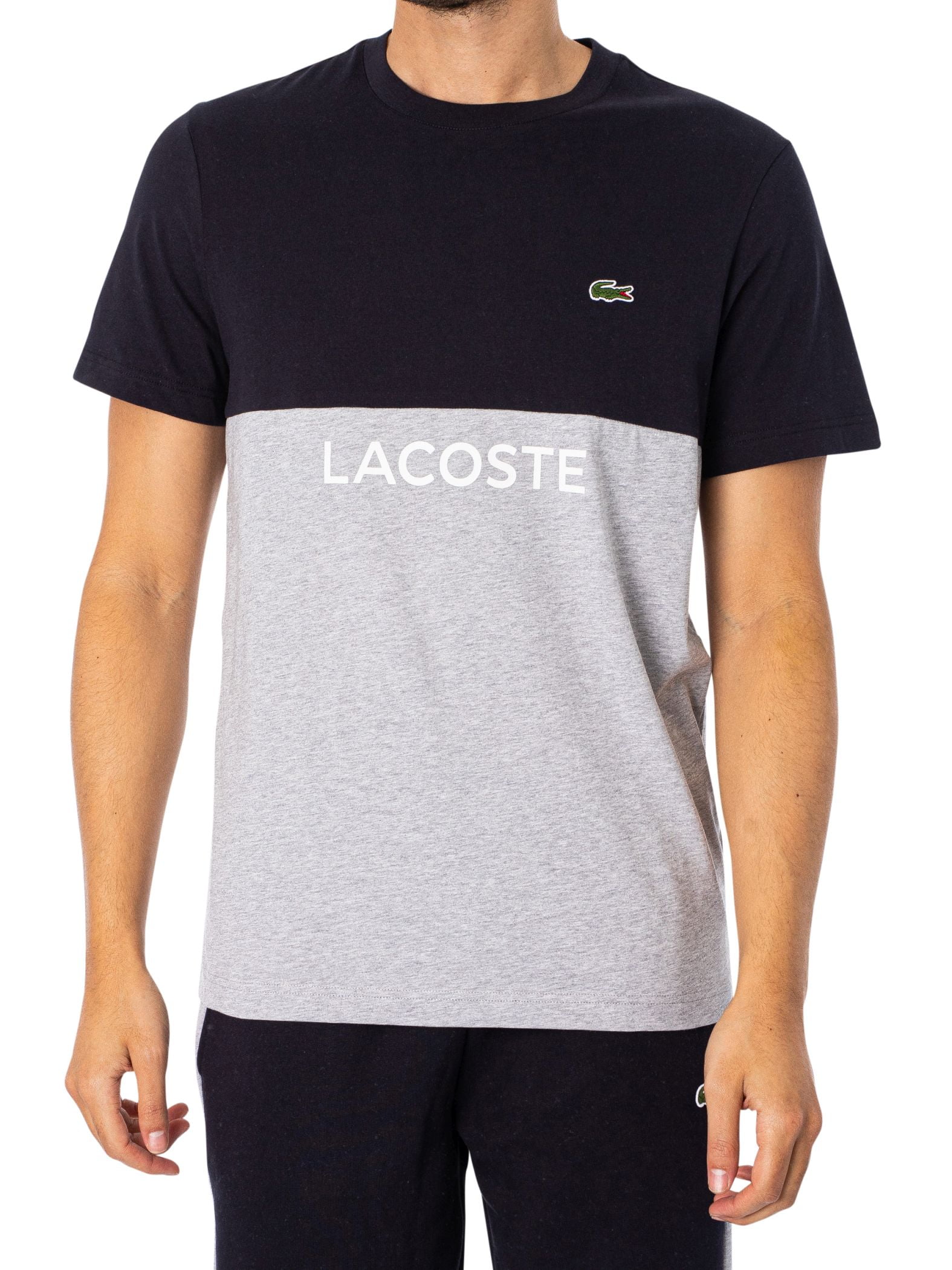 Lacoste Two Tone Logo T-Shirt, Multicoloured - Walmart.com