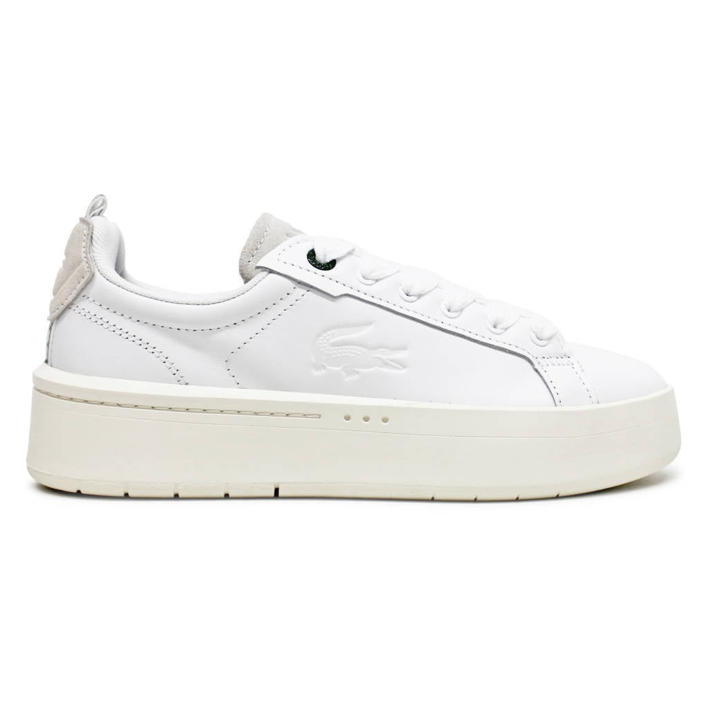 Lacoste Womens Carnaby Platform Leather Trainers - Walmart.com
