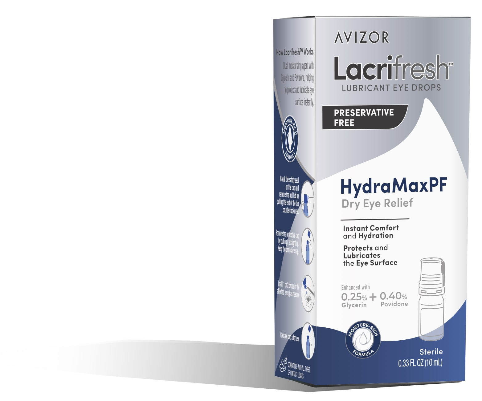 Lacrifresh HydraMax PF Lubricant Eye Drops for Superior Dry Eye Relief ...