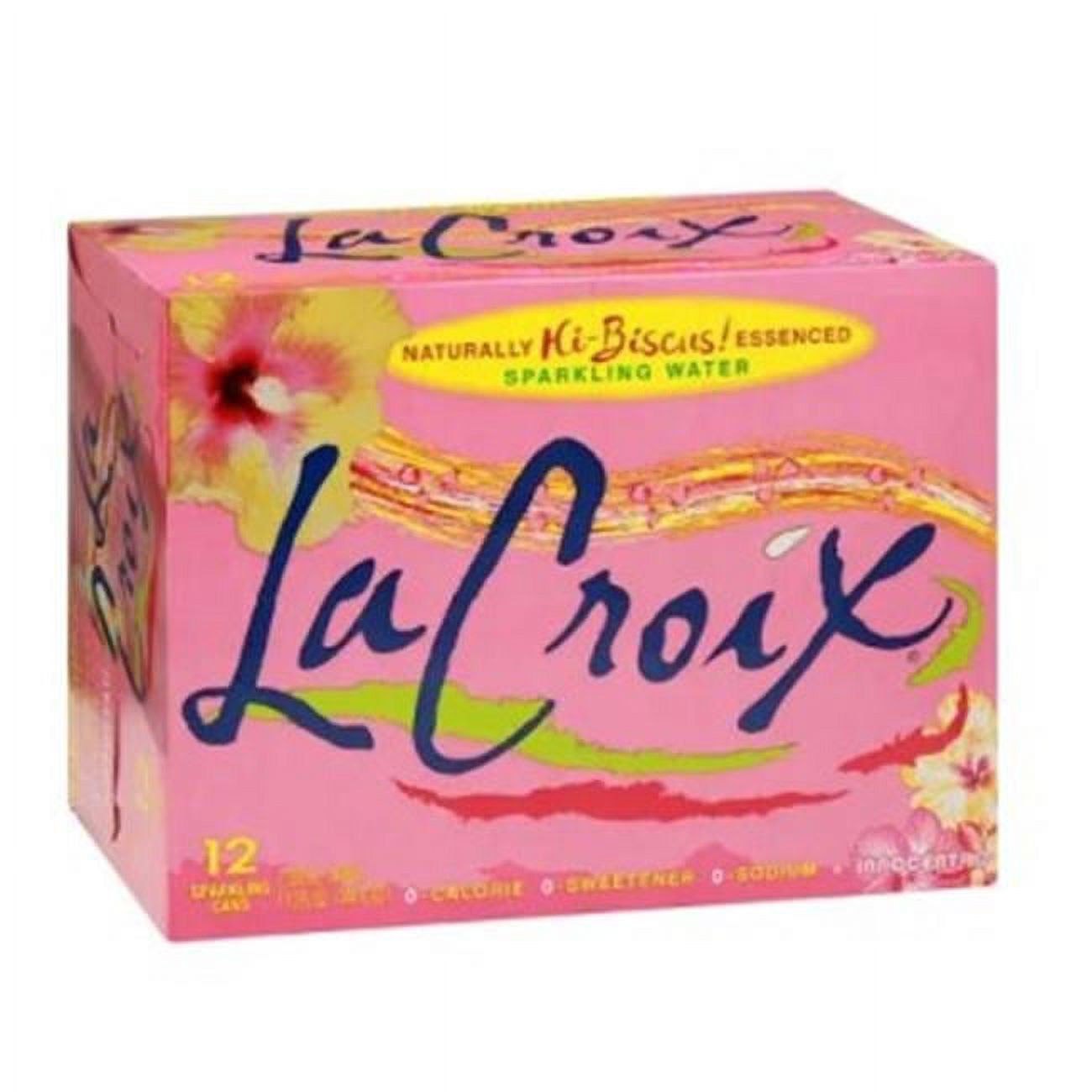 Lacroix 12 fl oz Hi-Biscus Sparkling Water - Walmart.com