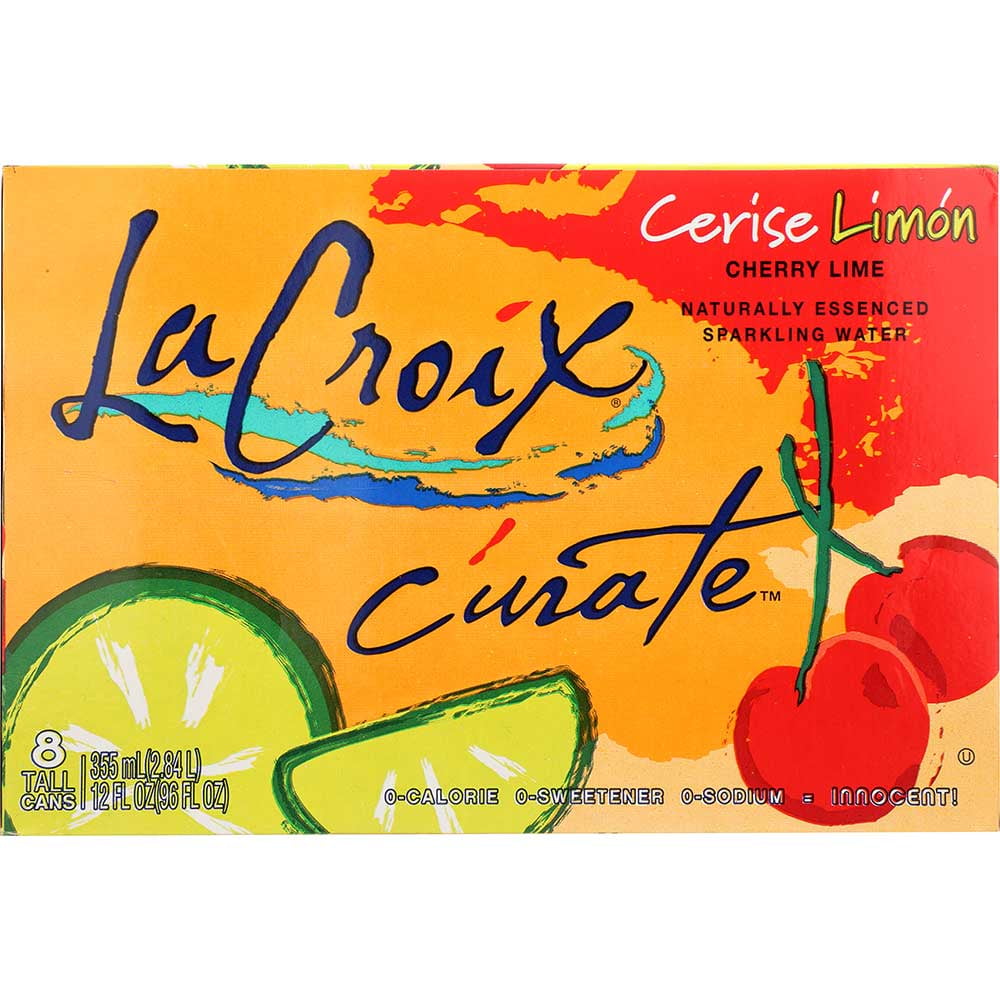 Customer reviews for Lacroix Curate Cherry Lime Sparkling Water, 12 ...