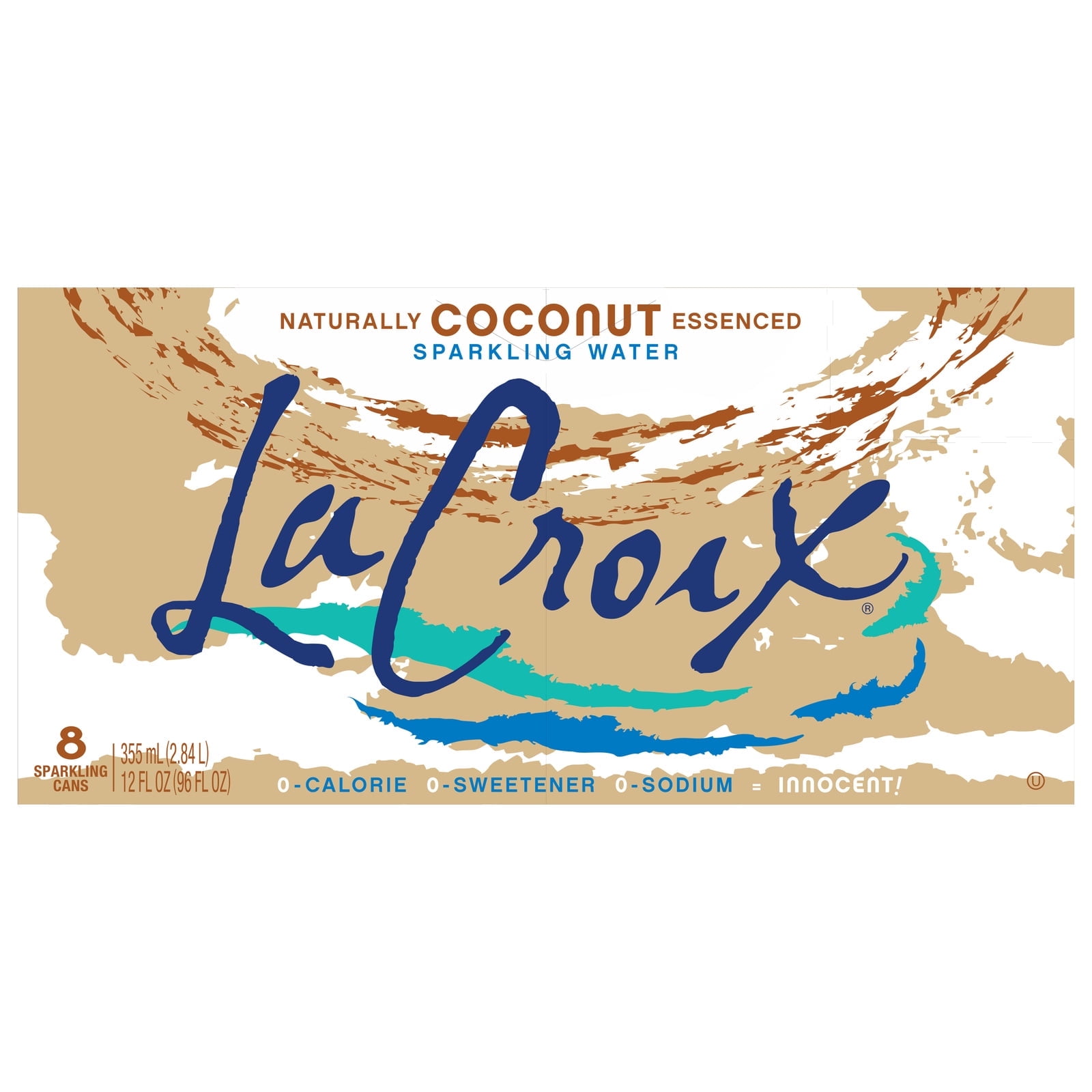 Lacroix Sparkling Water - Coconut - Case of 3 - 12 Fl oz. - Walmart.com