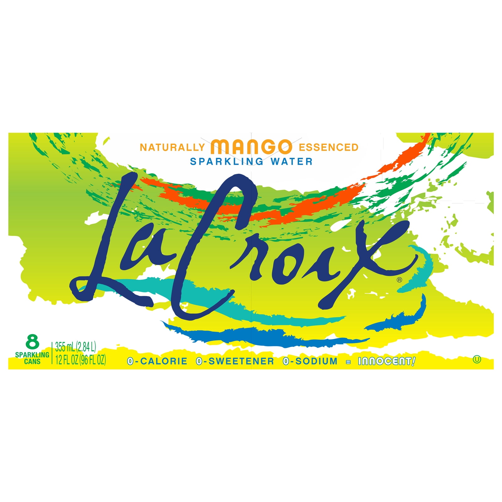 Lacroix Sparkling Water - Mango - Case of 3 - 8/12 fl oz. - Walmart.com