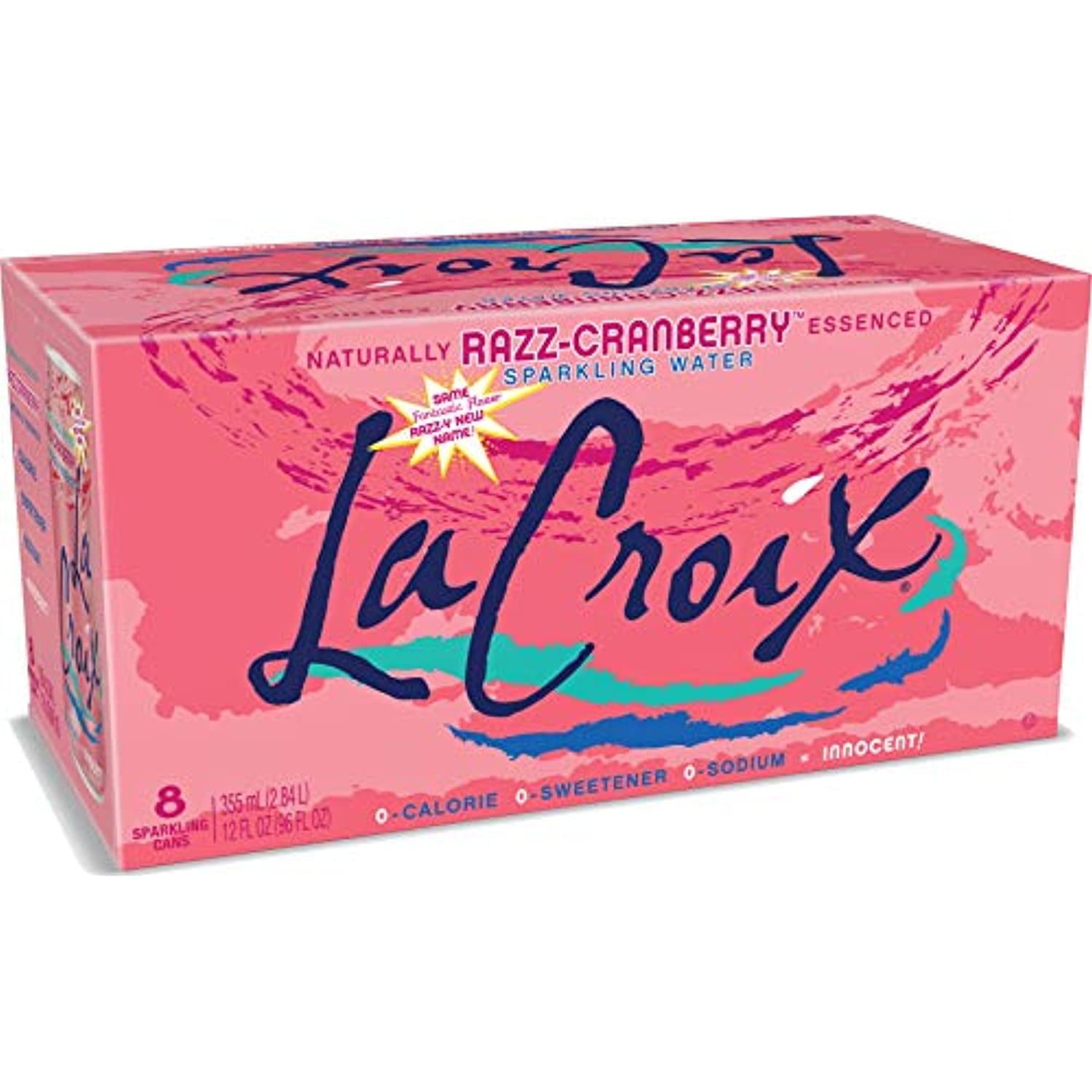Lacroix, Sparkling Water, Razz-Cranberry, (8 Count Of 12 Fl Oz Cans) 96 Fl Oz - Walmart.com