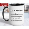 Lacrosse Dad Personalized Gift Lacrosse Dad Definition Mug Lacrosse Dad ...