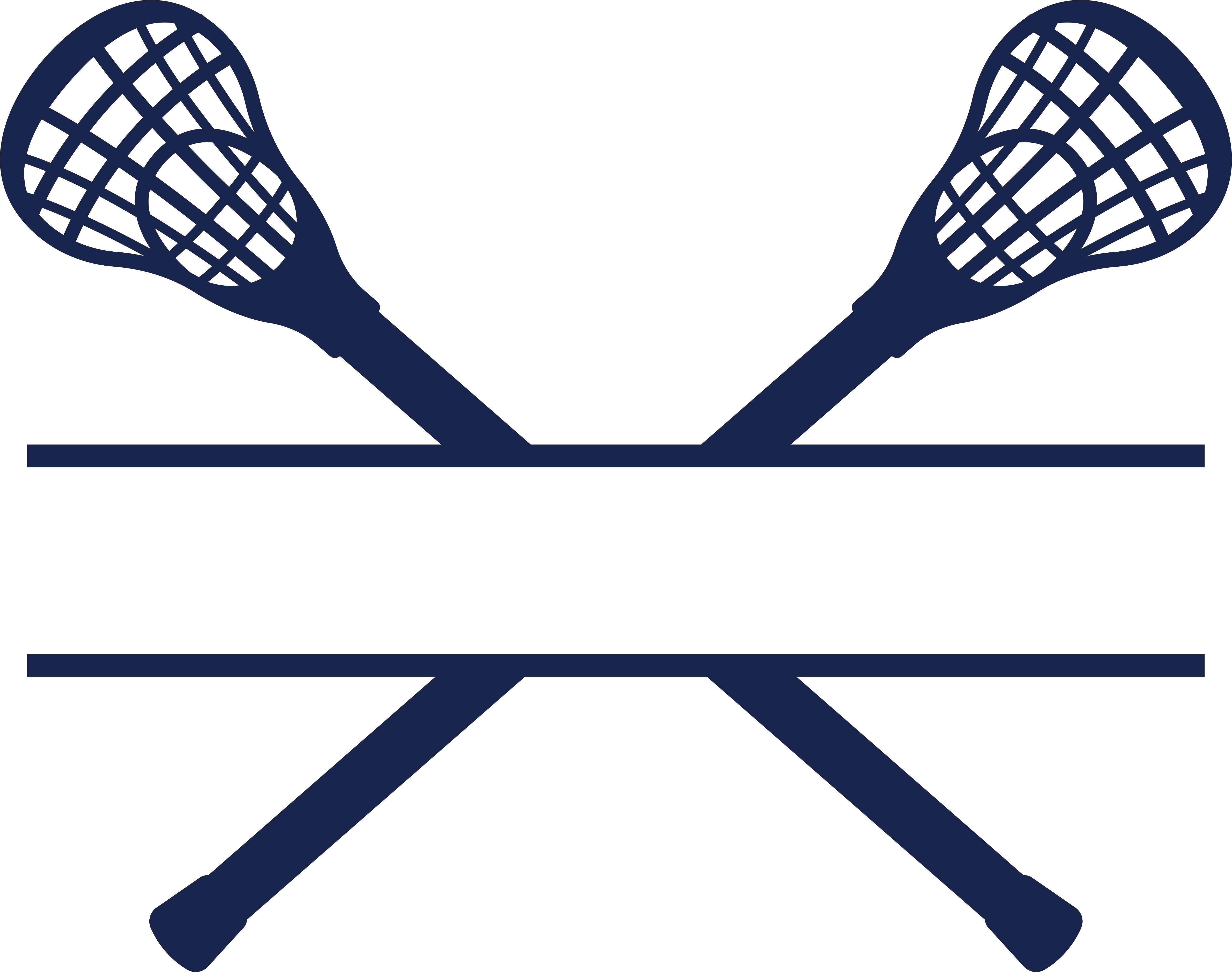 Lacrosse Stick Outdoor Team Sports Customized Wall Decal - Custom Vinyl ...