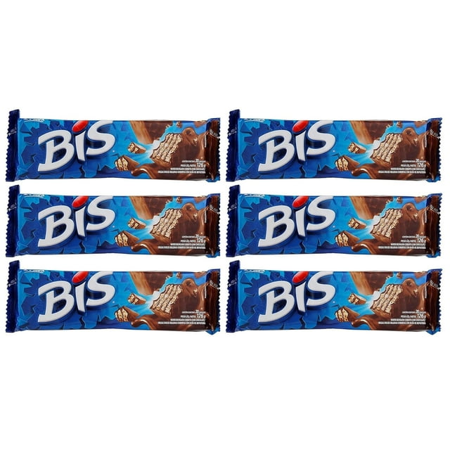 Lacta Bis Chocolate Box w/ 20 units 4.4oz | Bis Lacta Chocolate Caixa c ...