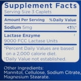 3 Pack Lactaid Caplets Lactase Enzyme Supplement, 120 Count each ...