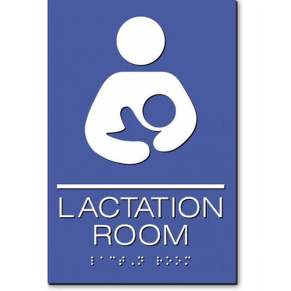 Lactation Room Sign-Blue / White(2 Units) - Walmart.com