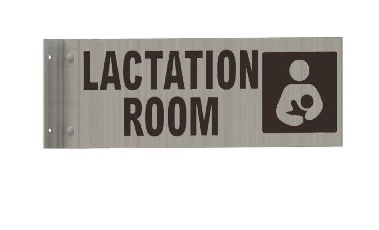 Lactation Room Sign -Two-Sided/Double Sided Projecting, Corridor and ...