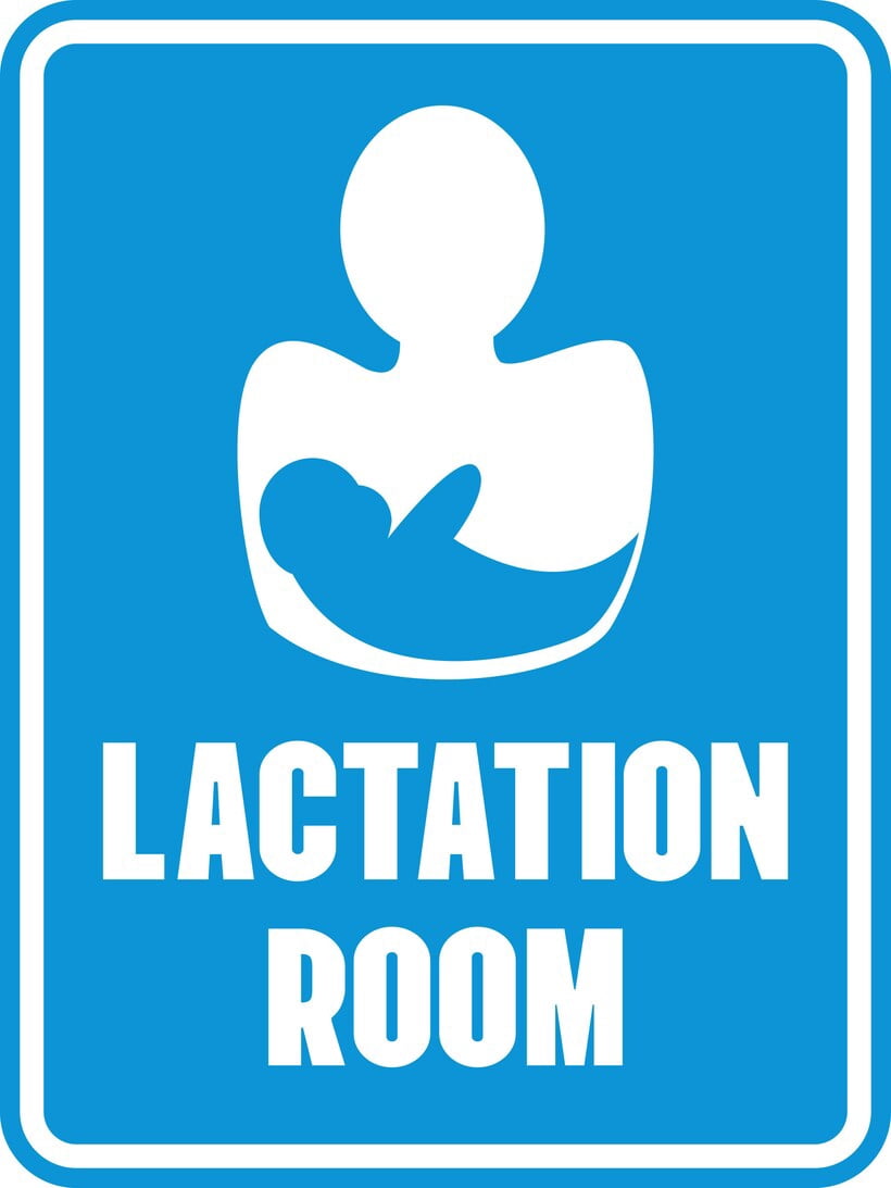 Lactation Room Wall or Door Sign Baby Rooms Signage SIZE: 8" x 12 ...