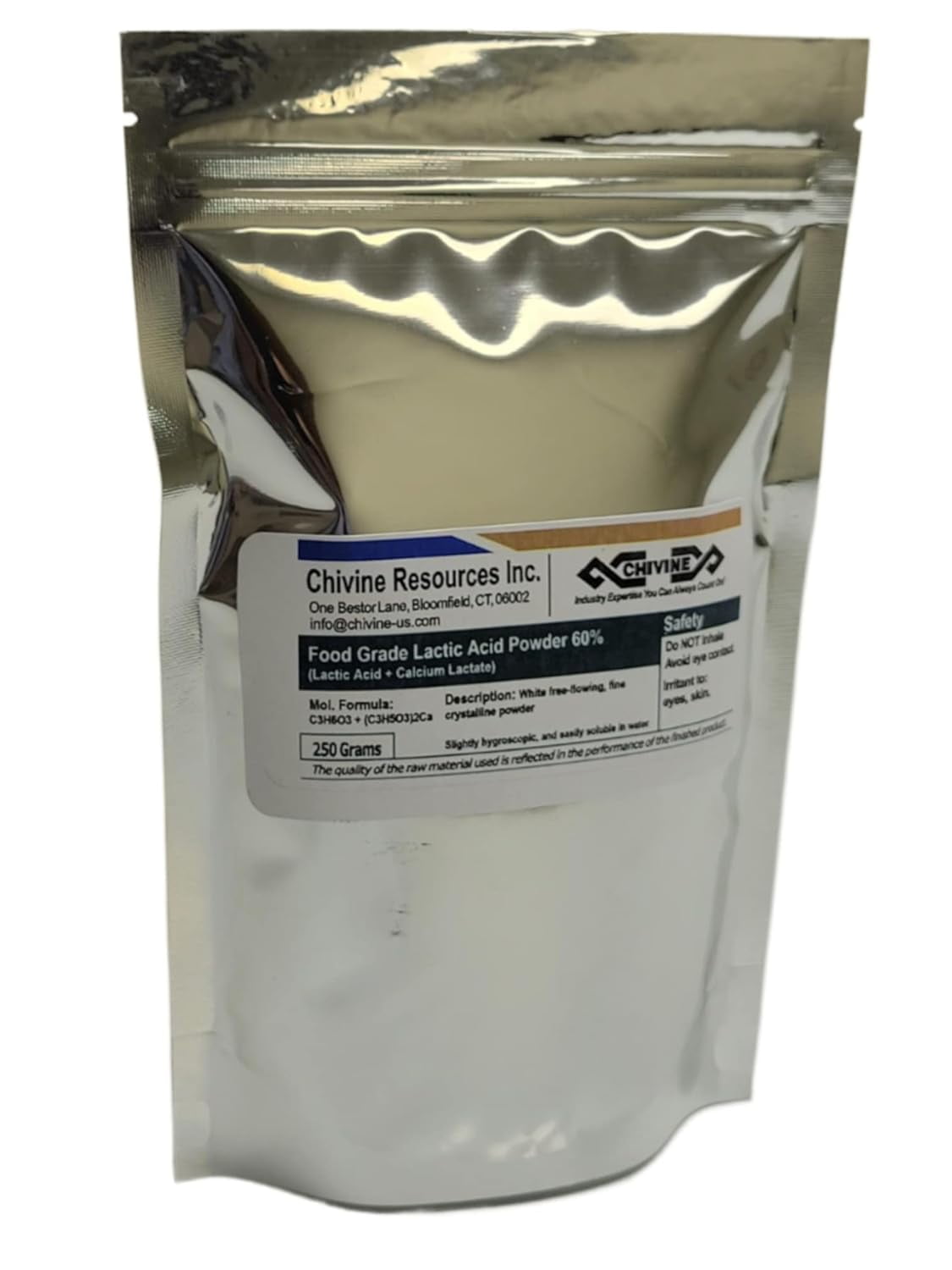 Lactic Acid Powder Food Grade 60
