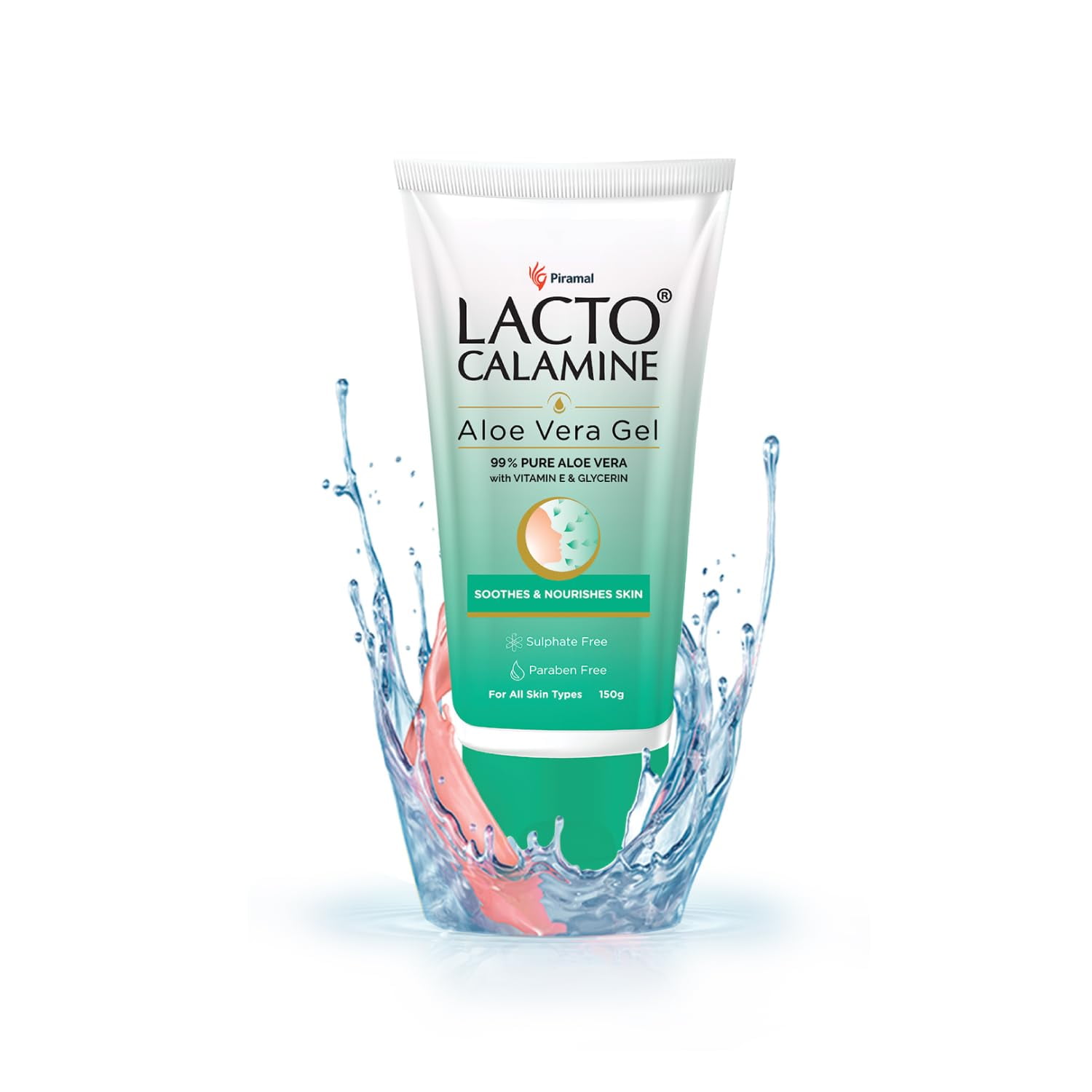 Lacto Calamine Aloe Vera Gel For Face | 150G | Moisturizer For Face ...
