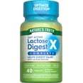 Nature's Truth Lactose Digest Tablets, 40 Vegan Pills with 90 mg ...
