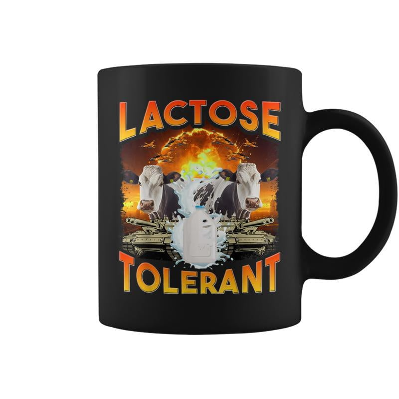 Lactose Tolerant Trendy Coffee Mugs - Walmart.com