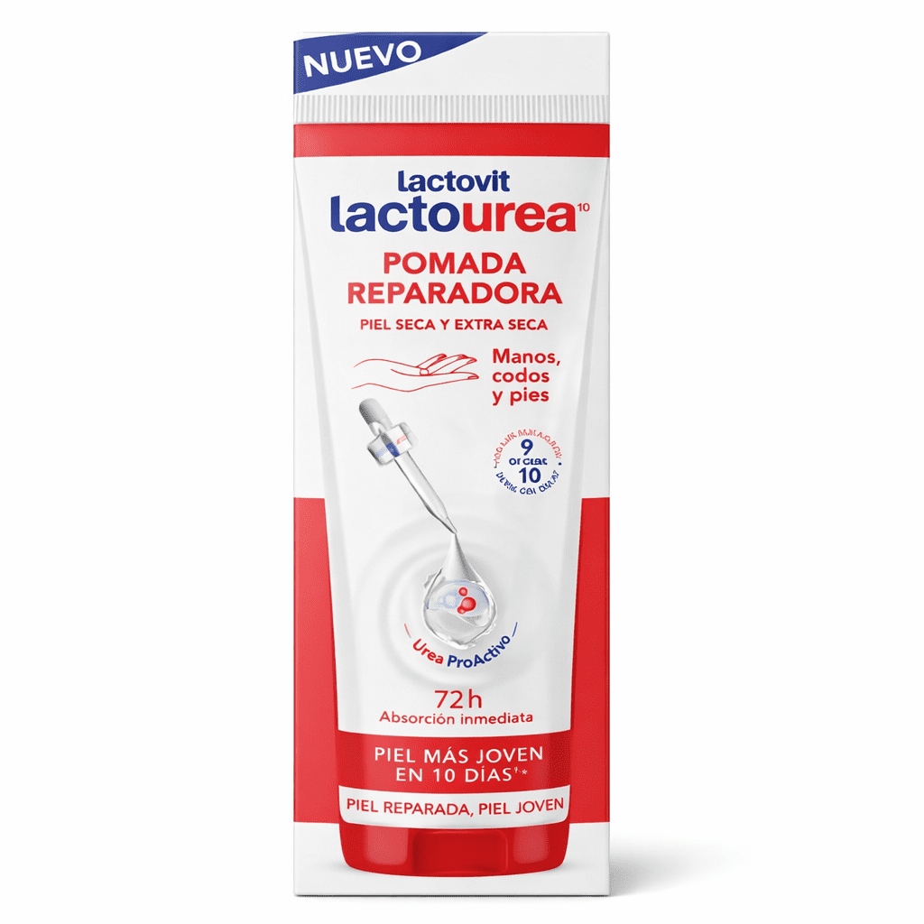 Lactovit Lactourea Repair Cream 75ml – 10% Urea Moisturizer for Dry ...